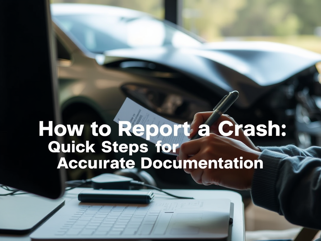 How to Report a Crash: Quick Steps for Accurate Documentation | Lawyer ...